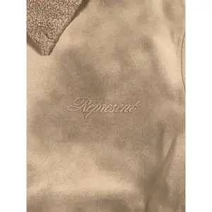 REPRESENT Zipped Shearling Collar Jacket