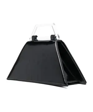 MSGM Trapezoidal Logo Shoulder Bag