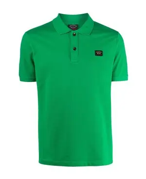 PAUL  SHARK Logo Patch Polo Shirt