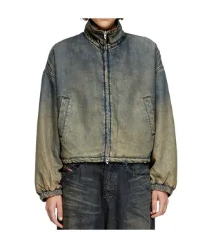 DIESEL® De-flower-s Denim Jacket - Medium Blue