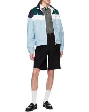 Casablanca Pinstripe Pattern Track Jacket - Multicolor