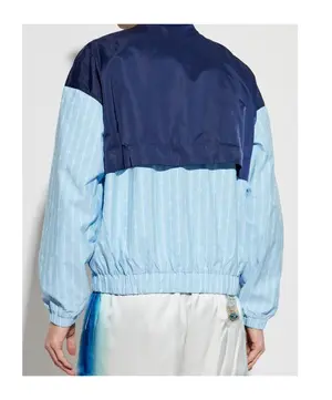 Casablanca Pinstripe Pattern Track Jacket - Multicolor