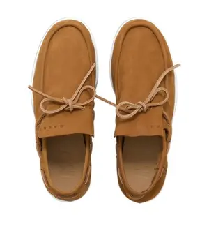 Marni Round Toe Lace-up Suede Shoes