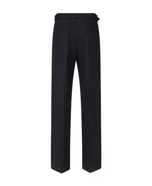 Prada Belted Tailored Trousers