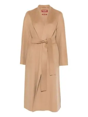 Max Mara Max Mara Studio Chopin Belted Coat Nude