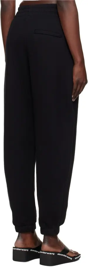Alexander Wang Logo Terry Sweatpants