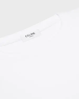 Celine Long-sleeved T-shirt In Cotton Jersey