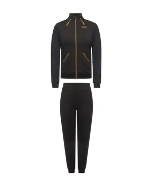 EA7 High Neck Zip-up Sports Suit