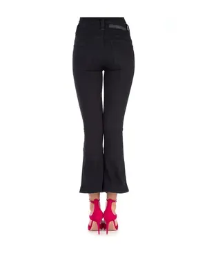 BEN TAVERNITI UNRAVEL PROJECT Stretch Jeans With Decorative Zipper Detail