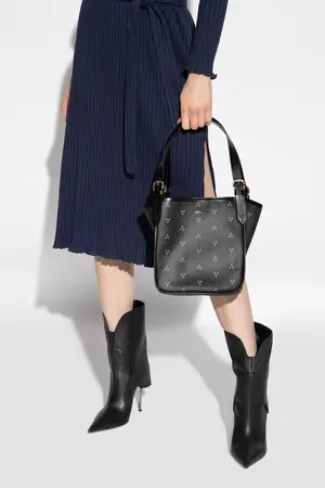 A.p.c. Poppy Small Tote Bag - Black