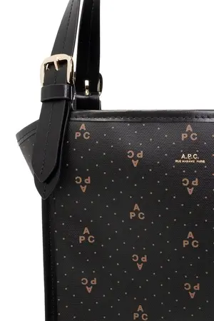 A.p.c. Poppy Small Tote Bag - Black