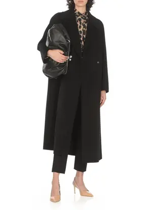 Max Mara Manu Belted Long-sleeved Coat