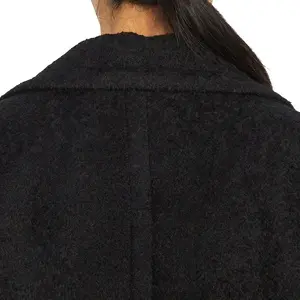 AMI Paris Double-breasted Virgin Wool Overcoat