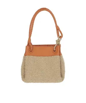 Bottega Veneta Small Parachute Bag - Nude