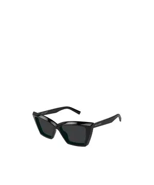 Saint Laurent Cat Eye Frame Sunglasses - Black