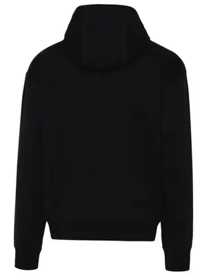 Versace Logo Printed Hooded Sweatshirt