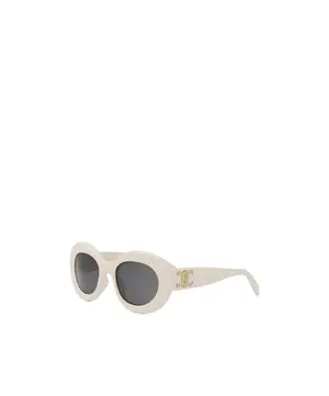Celine Oval Sunglasses - Gray