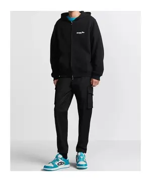 Dior Zipped Hooded Sweatshirt