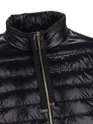 Herno Zip-up Drawstring Jacket - Black