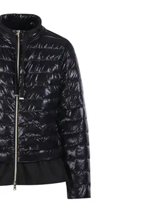 Herno Zip-up Drawstring Jacket - Black