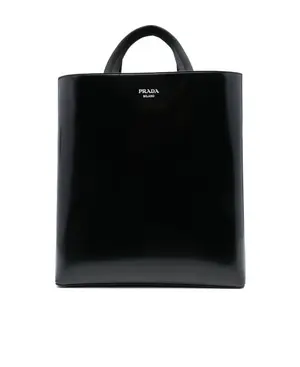 Prada Dual-handle Tote Bag - Black