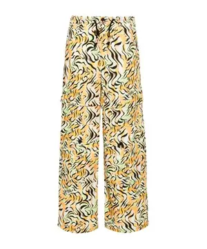 Marni Printed Organic Poplin Hybrid Cargo Pants