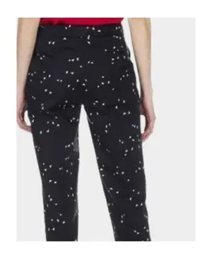 Emporio Armani Printed Fitted Casual Pants