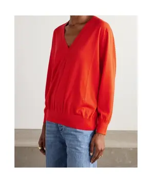 Bottega Veneta V-neck Fine Knit Jumper