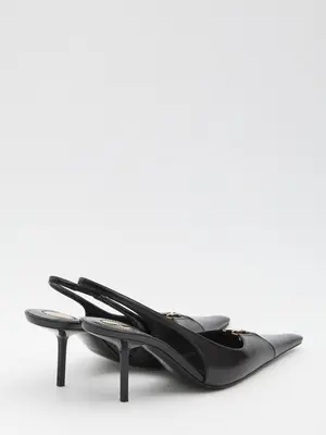 Saint Laurent Babylone Bretuil Slingback Pumps