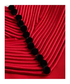 Valentino Garavani Embellished Heart Strapless Mini Dress