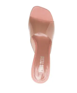 Paris Texas 100mm Ava Mule - Nude
