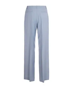 P.a.r.o.s.h Tailored Trousers With Belt Loops - Gray