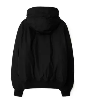 Burberry Hooded Padded Jacket With Ekd Motif