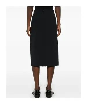 Theory Pleated High-waisted Trousers With Ruched Detailing
