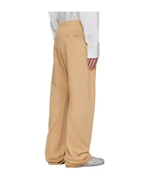 MAISON MARGIELA Drawstring Sweatpants - Ocre
