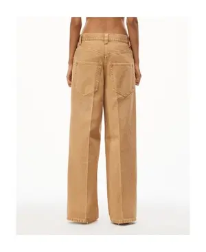 Alexander Wang Belted Wide-leg Jeans