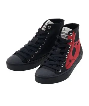 VIVIENNE WESTWOOD Logo-print High-top Sneakers