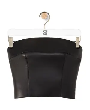 Loewe Short Fitted Chest Wrap Top