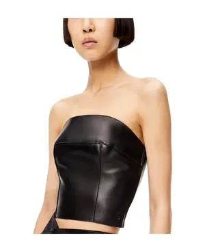 Loewe Short Fitted Chest Wrap Top