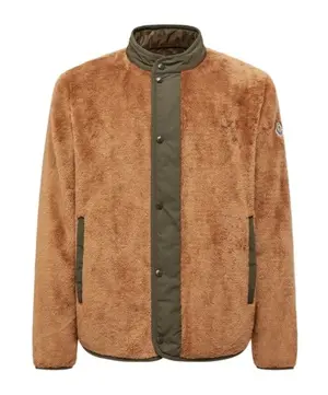 Moncler Reversible Teddy Short Padded Jacket