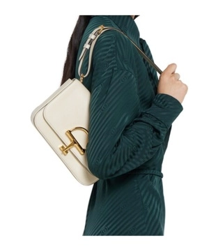 Gucci Siena Small Shoulder Bag - Ivory