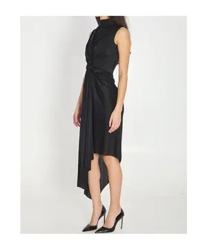 Balenciaga Asymmetric Stretch Dress