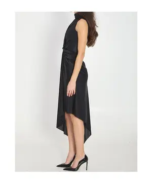 Balenciaga Asymmetric Stretch Dress