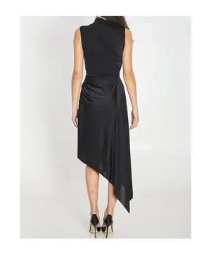 Balenciaga Asymmetric Stretch Dress