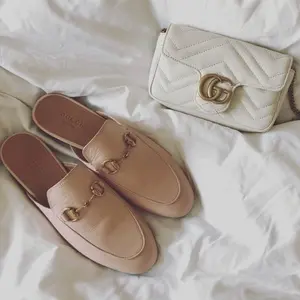 Gucci Princetown Muller Mules With Horsebit Detail