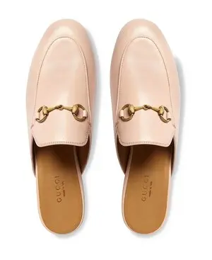 Gucci Princetown Muller Mules With Horsebit Detail