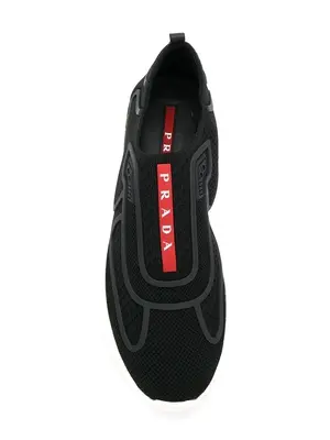 Prada Logo Sock Sneakers