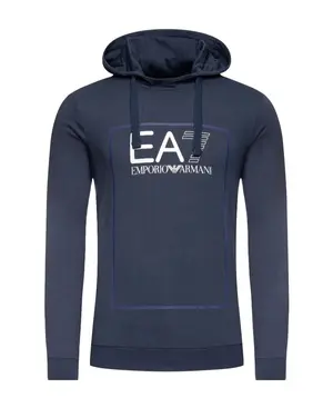EA7 Logo Hooded Sweater