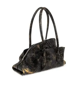 Attico La Passeggiata Small Handbag - Black