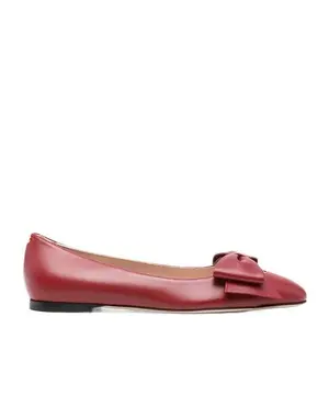 Valentino Garavani Bow Detail Ballet Flats - Pink